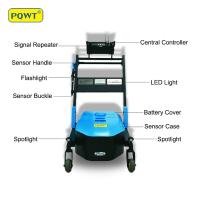 China PQWT-LDC Multi Ultrasonic Water Pipe Leak Detector with 5-20 Sensors for Professional Plumbing Leak Detection for sale
