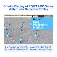 China PQWT-LDC Multi Ultrasonic Water Pipe Leak Detector with 5-20 Sensors for Professional Plumbing Leak Detection for sale