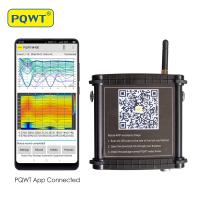 China PQWT M100 Geological Exploration Equipment 100M Deep Underground Water Detector with 4 Channels and 30 Frequency Options for sale
