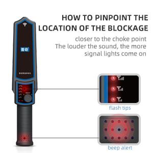 China PQ-CD30 Pipe Blockage Detector with 30M Depth Capability and 5cm Accuracy for Water Line Maintenance for sale