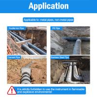 China PQWT-PD300 Underground Pipe Locator with 8m Detection Depth and 30W Transmitter for Metal and Plastic Utility Lines for sale