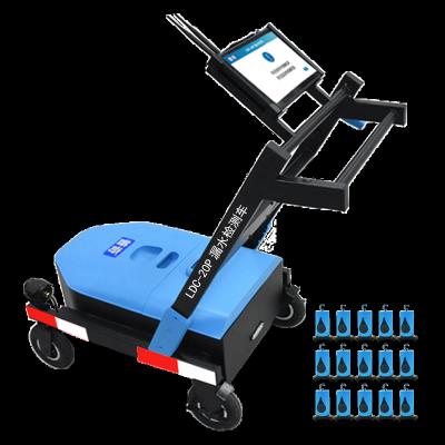 China PQWT LDC-15M Underground Ultrasonic Water Pipe Leak Detector Trolley with 15 Sensors and 9m Detection Depth for sale