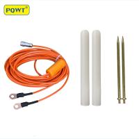 China PQWT Copper Electrodes 3D Ground Water Detector Equipment with Cables and Accessories for Underground Water Detection for sale
