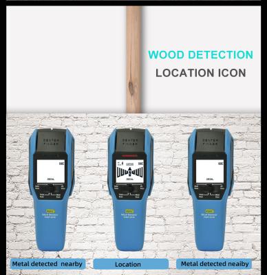 China PQWT-QT28 Metal AC Live Wire Detector with 76mm Metal Detection and 50mm Wire Depth for Indoor Dry Wall for sale