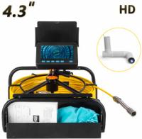 China 4.3 Inch Pipe Blockage Detector with 10m Cable, 1200TVL Camera and 14-Hour Battery for Underground Inspection for sale
