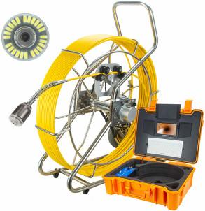 China 1080P Storm Sewer Inspection Camera System with 7-inch Display and 20m Cable - 50mm Camera Diameter, 6-Hour Battery for sale