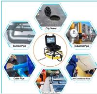 China 20M Sewer Pipe Inspection Camera System with 9-Inch TFT LCD Display and IP68 Waterproof Rating for sale