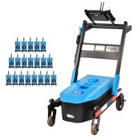 China LDC-20M Ultrasonic Water Pipe Leak Detector Trolley with 20 Sensors and 9M Depth for Plumbing Services for sale