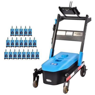 China LDC-20M Ultrasonic Water Pipe Leak Detector Trolley with 20 Sensors and 9M Depth for Plumbing Services for sale