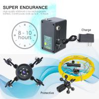 China Endoscope Drain Pipe Inspection Camera 9 Inch DVR 30M HD for sale