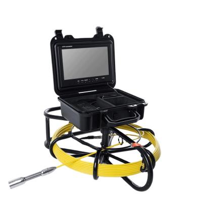 China 20M Cable Endoscope with 9-Inch TFT LCD Display - Sewer Pipe Inspection Camera System 12V 4500MA Battery for sale