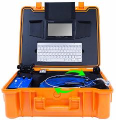 China 20Meter 1080P Pipe Inspection Camera with 7-Inch LCD Display and DVR Recording for Industrial Applications for sale