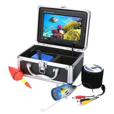 China Waterproof Underwater Fishing Camera 7inch 1000TVL HD with 12 LED Lights and 15m Depth Rating for sale