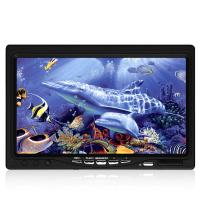 China Waterproof Underwater Fishing Camera 7inch 1000TVL HD with 12 LED Lights and 15m Depth Rating for sale