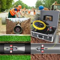 China Endoscope Sewer Plumbing Pipe Inspection Video Camera DVR Inspection Camera for sale
