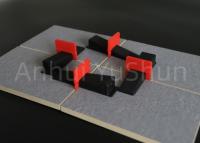 China 1 Mm Lippage Floor Tile Leveling System Wedges For Mortar Setting for sale
