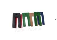 China U Shape Plastic Window Packers 1.5mm-10mm Smooth Surface Durable Window Installers for sale