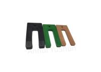 China U Shape Plastic Window Packers 1.5mm-10mm Smooth Surface Durable Window Installers for sale