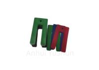China U Shape Plastic Window Packers 1.5mm-10mm Smooth Surface Durable Window Installers for sale
