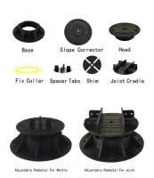 China Weather Resistant Round Versatile Adjustable Plastic Pedestal For Various Applications for sale