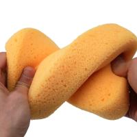 China YS 50-Pack Tile Grout Sponge Medium Rectangle Yellow for Cleaning and Polishing for sale