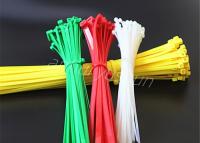 China Self Locking Nylon Cable Ties 100mm 18lbs Tensile Strength UL94V-2 100pcs Bag for sale