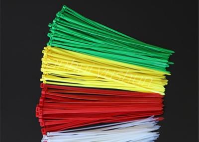 China Self Locking Nylon Cable Ties 100mm 18lbs Tensile Strength UL94V-2 100pcs Bag for sale
