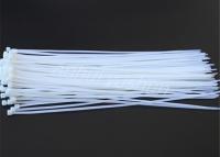 China ODM White Nylon Cable Tie 300mm 18lb Tensile Strength for Wire Bundling for sale