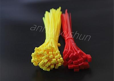 China Custom Nylon Cable Zip Ties Self Locking Heavy Duty 150mm 50lb Tensile Strength for sale