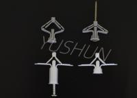 China Aircraft Wall Plug Screw M13x35mm Grey PP/PE 100pcs per Bag for Drywall for sale