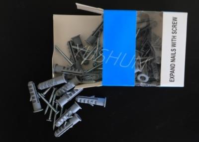China ANHUI Plastic Wall Plugs PP PE M6 M8 M10 M12 1000PCS for Drywall Fixing for sale