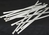 China OEM High Temperature 304 Stainless Cable Tie SS Binding Wire White Black for sale