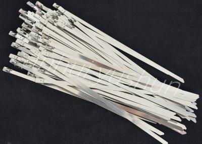 China Detachable 201SS Stainless Steel Tie Wraps Self Locking for sale