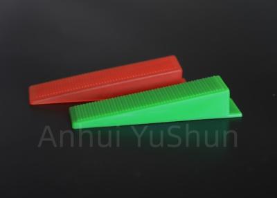 China YUSHUN Plastic Tile Leveling System Clips and Wedges 3mm for Ceramic Floor Installation for sale