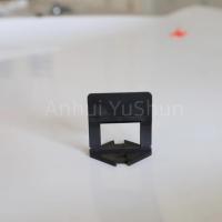 China YUSHUN Plastic Tile Leveling System Clips and Wedges 3mm for Ceramic Floor Installation for sale