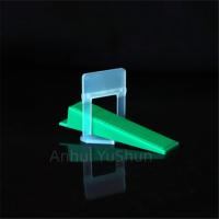 China YUSHUN Tile Leveling System Clips and Wedges 3mm with Plier for Floor Wall Installation for sale