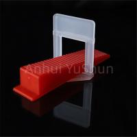 China Customized Tile Leveling Clips And Wedges 2mm 1mm 200pcs For Floor for sale