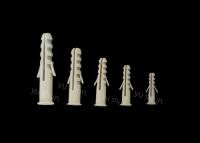 China Self Tapping Nylon Plastic Wall Screw Plug 7mmx35mm for sale