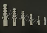 China Plastic Expand Nails with Screw 6mm S6 Light Grey Wall Plug for Drywall Concrete Fixing for sale