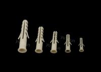China Dark Grey Asymmetric Expansion Plastic Wall Plug 7mm 10mm Custom Sizes for Secure Fastening for sale