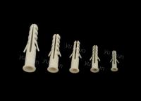 China Plastic Expand Nails with Screw 6mm S6 Light Grey Wall Plug for Drywall Concrete Fixing for sale