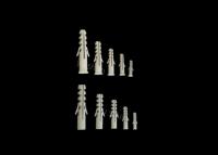 China Plastic Wall Anchor 10x32mm 10x35mm 10x45mm Durable Construction Fastener Plug for sale