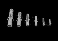 China Asymmetric PP PE Plastic Wall Plugs Screws 50mm M10 for Drywall Anchors for sale