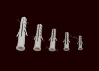 China M10 Symmetrical Plastic Wall Plug Screw Fastener Self Tapping for sale