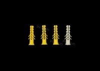 China Plastic Wall Anchor 10x45mm Durable Nylon Expansion Plug for Drywall Screws for sale