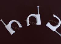 China 4mm - 25mm Plastic Cable Clips For Clutter Free Cable Management for sale
