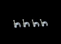 China Black Plastic Cable Clips for 4mm-25mm Cables - Convenient Cable Management for sale