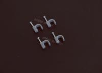 China Steel Nail Flat Wire Tie Plastic Cable Clips 7mm for sale
