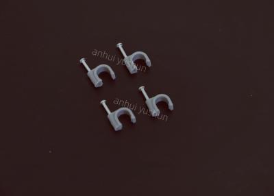 China ODM Black Nylon Plastic Cable Clip 8mm Diameter for Water Pipe and Wire Fixing for sale