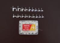 China 4mm-14mm Square Nylon Plastic Wire Clips Clamps White Grey Black for sale